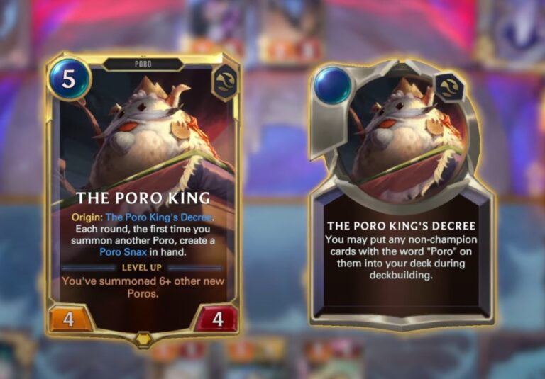 Poro King Is The Latest Legends of Runeterra Champion - The Rift Crown