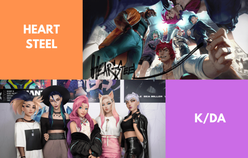 Theses Are The League of Legends Bands Including K/DA & Heartsteel ...
